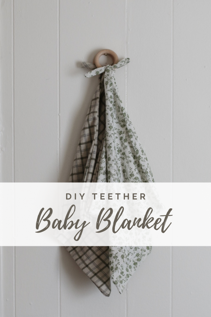 How to Make a Lovey Teether Baby Blanket | all things ordinaire